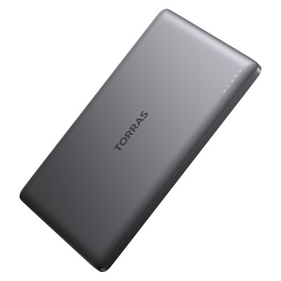 Torras® Minimag 5000-mah Power Bank, Titanium Gray : Target