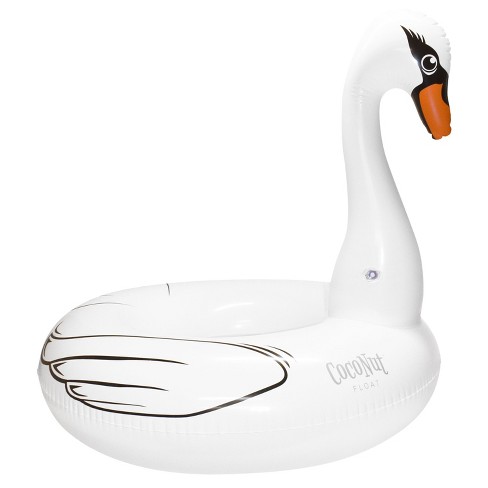 Coconut Outdoor Majestic White Swan Pool Float : Target