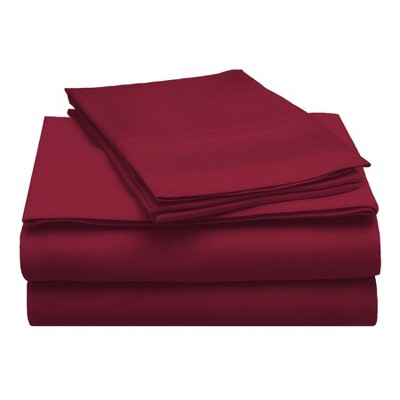 Poppy & Fritz Cherries 100% Cotton Percale- Sheet Set Red- Twin Xl : Target