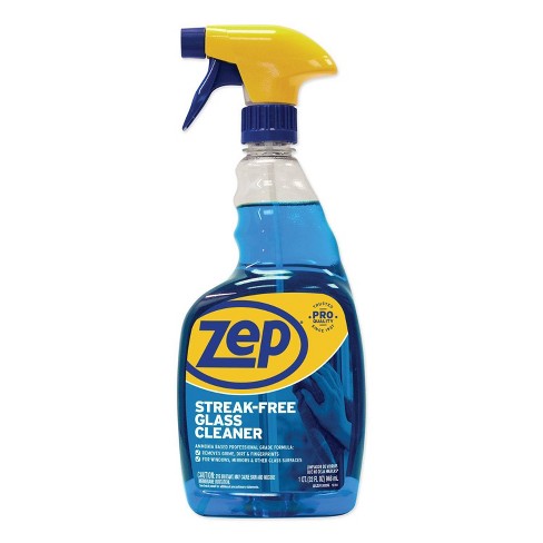 Zep Commercial Streak-free Glass Cleaner - 32oz : Target