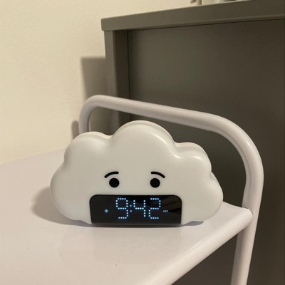 Kids' Wake Up Light Alarm Cloud Clock White - Capello: Digital Bedroom ...