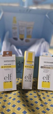 E.l.f. Skin Suntouchable Whoa Glow Sunscreen & Primer - Spf 30 - 1.69 ...