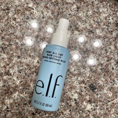 E.l.f. Stay All Day Blue Light Micro-setting Mist - 2.7 Fl Oz : Target