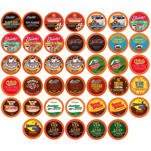 Two Rivers Chocoholic Coffee And Hot Chocolate Variety Pack, 2.0 Keurig ...