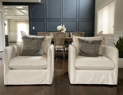 Berea Slouchy Lounge Chair With French Seams - Threshold™ : Target