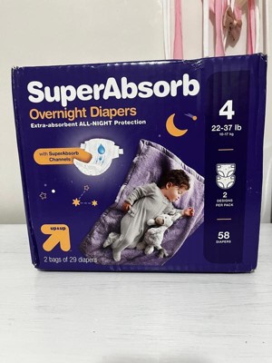 Disposable Overnight Diapers Giant Pack - Size 6 - 42ct - Up & Up™ : Target