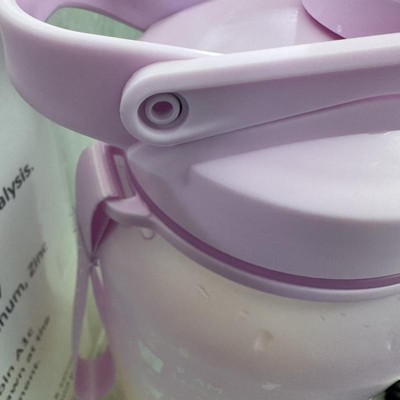 Blogilates 64oz Half Gallon Plastic Water Bottle - Blue Ombre : Target