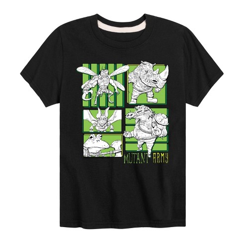 Teenage Mutant Ninja Turtles Mutant Mayhem Mutant Army Short Sleeve ...