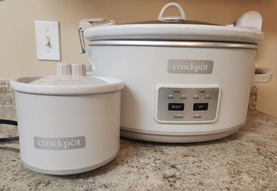 Crock-pot Designer Series 7qt Slow Cooker With Bonus Little Dipper ...