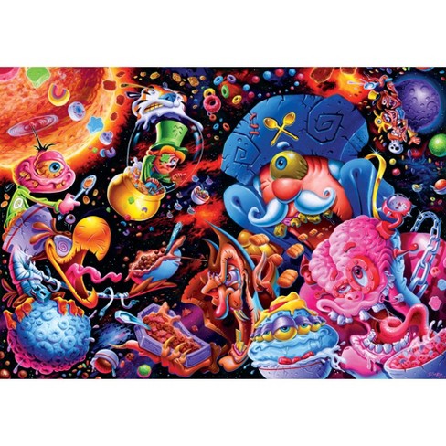 Toynk Cosmic Crunch Breakfast Cereal Puzzle By Joe Simko | 1000 Piece Jigsaw Puzzle : Target