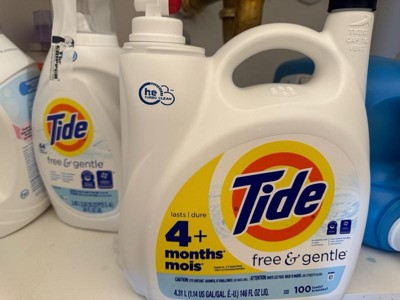Tide Pods He Compatible Laundry Detergent Pacs - Free & Gentle : Target