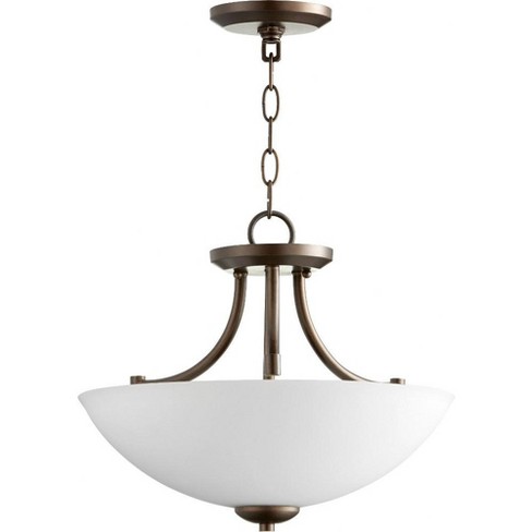 Quorum Lighting Barkley 3-light Pendant, Oiled Bronze, 15w, 12h : Target