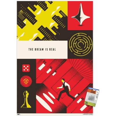 Trends International Warner 100th Anniversary - Inception Unframed Wall ...
