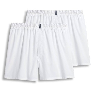 Jockey Men's Big Man Full Cut 5" Boxer - 2 Pack 4xl White : Target