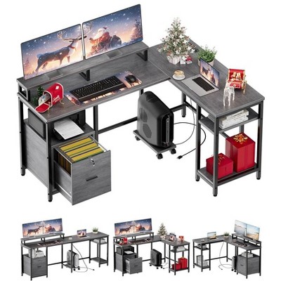 L Shaped Desk - 76" L Shaped Gaming Desk : Target