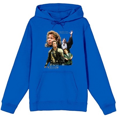 Willow The Magic Lies Within Poster Art Adult Blue Long Sleeve Hoodie ...