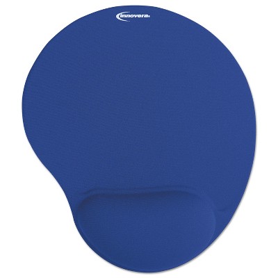 Innovera Mouse Pad W/gel Wrist Pad Nonskid Base 10-3/8 X 8-7/8 Black ...