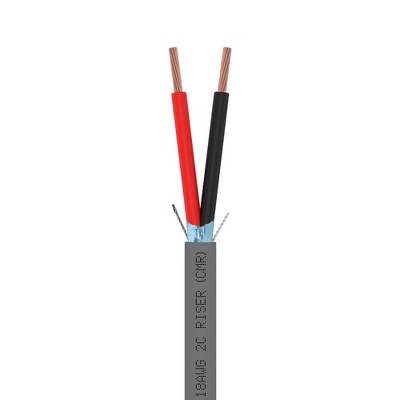 1000ft Control Cable | 2 Conductor | Riser Shielded Stranded Bare ...