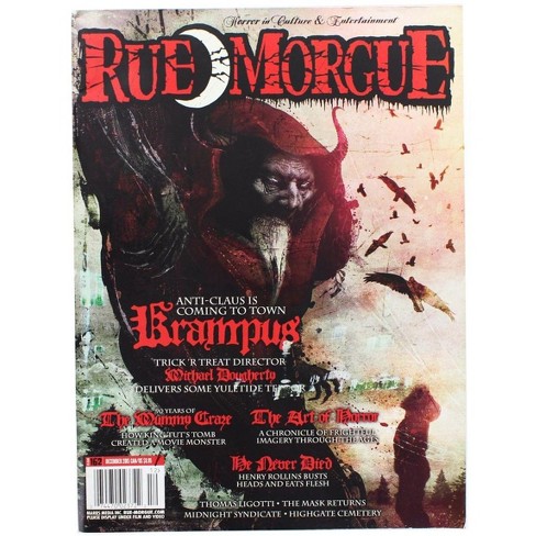 Rue Morgue Magazine Rue Morgue Magazine #162: Krampus : Target