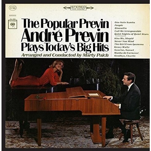 Andre Previn - Popular Previn: Andre Previn Play's Today's Big Hits (cd ...