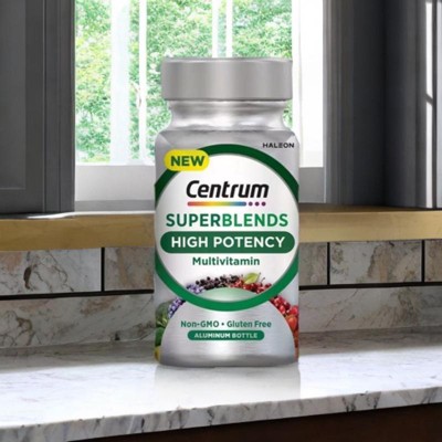 Centrum Superblends High Potency Multivitamin In Aluminum Bottle - 60ct ...