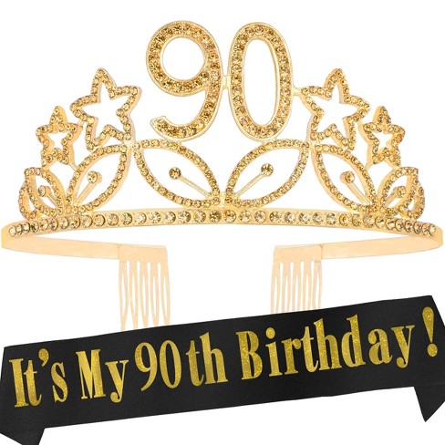 90th birthday tiara store
