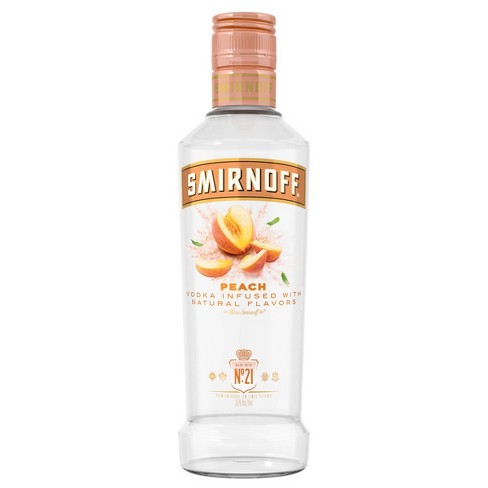 Smirnoff Peach Flavored Vodka - 375ml Bottle : Target