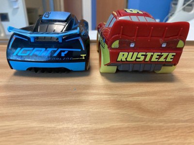 Disney Pixar Cars Track Talkers Glow Racers Lightning McQueen & Jackson ...