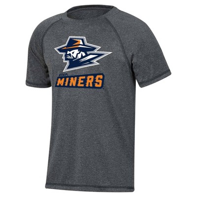 Ncaa Utep Miners Boys' Gray Poly T-shirt - M : Target