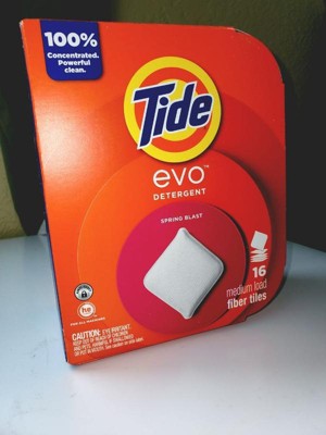 Tide Evo Spring Blast Laundry Detergent Tiles : Target