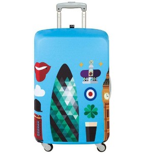 LOQI HEY STUDIO London Luggage Cover M : Target