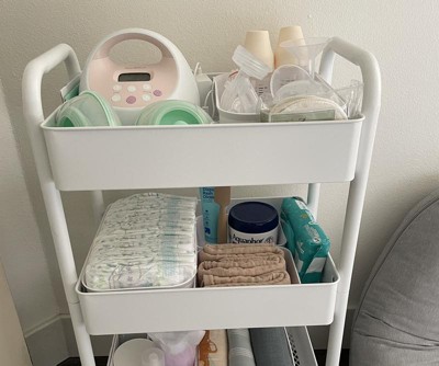 3 Tier Metal Utility Cart - Brightroom™ : Target