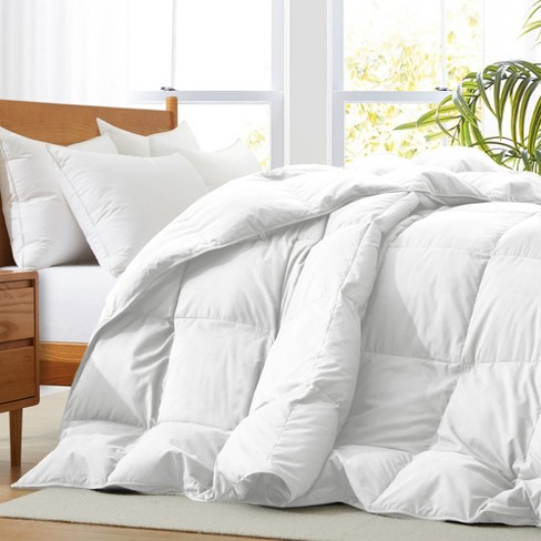Peace Nest Medium Weight White Goose Down Duvet Comforter Insert, King ...