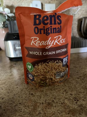 Ben's Original Ready Rice Whole Grain Brown Rice Microwavable Pouch - 8 ...