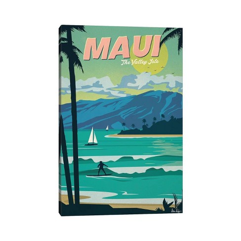 Maui By Ideastorm Studios Unframed Wall Canvas - Icanvas : Target