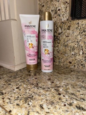 Pantene Nutrient Blends Sulfate Free Miracle Moisture Rose Water ...