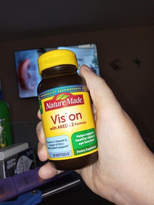 Nature Made Vision With Areds 2 Formula Supplements - 60ct : Target