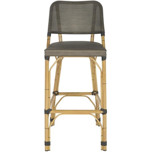 Deltana Bar Stool Brown (indoor/outdoor) - Brown - Safavieh : Target