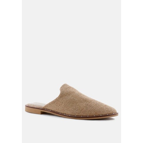Lia Handcrafted Canvas Mules : Target