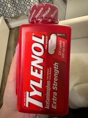 Tylenol Extra Strength Pain Reliever And Fever Reducer Caplets ...