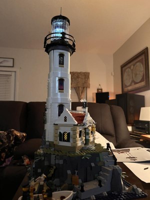 Lego Ideas Motorized Lighthouse Model Building Kit 21335 : Target