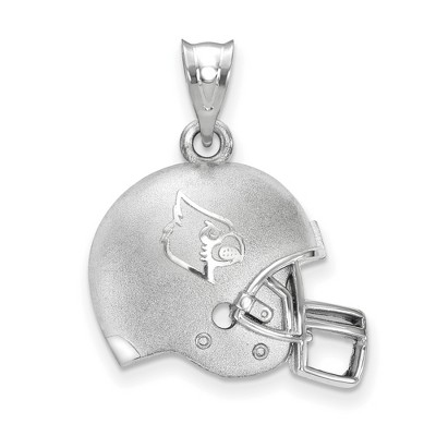 Black Bow Jewelry Sterling Silver University Of Louisville Ncaa Pendant ...