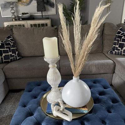 17.6" Round Aluminum Tray Gold - Threshold™ : Target