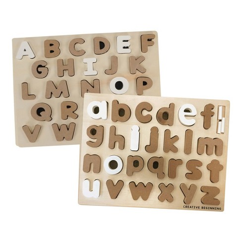Creative Beginning Chalkboard-based Uppercase & Lowercase Alphabet ...