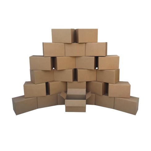 Ubmove Small Moving Boxes (25 Pack) Size: 16x10x10" Packing Cardboard ...