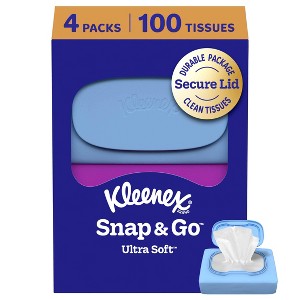 Kleenex Ultra Soft Snap & Go Facial Tissue : Target