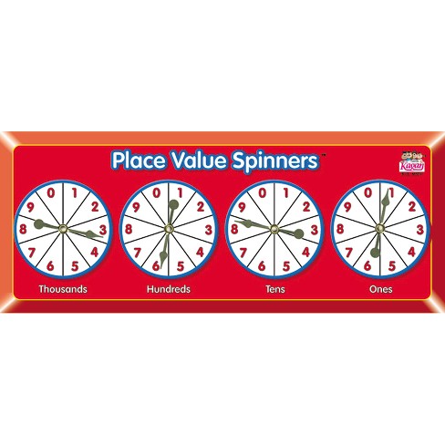Kagan Place Value Spinners : Target