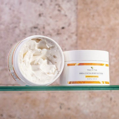 Tree To Tub Shea Body Butter For Dry, Sensitive Skin - Moisturizing ...