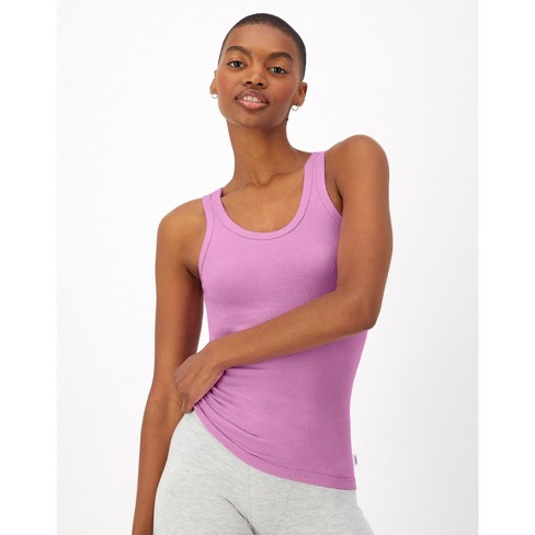 Hanes Originals Comfywear Women's Rib Tank Strawberry Candy Pink S : Target
