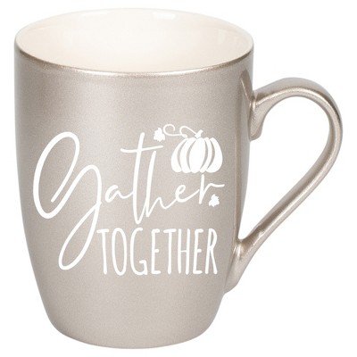 Elanze Designs Gather Together Wreath Silver 10 Ounce New Bone China ...